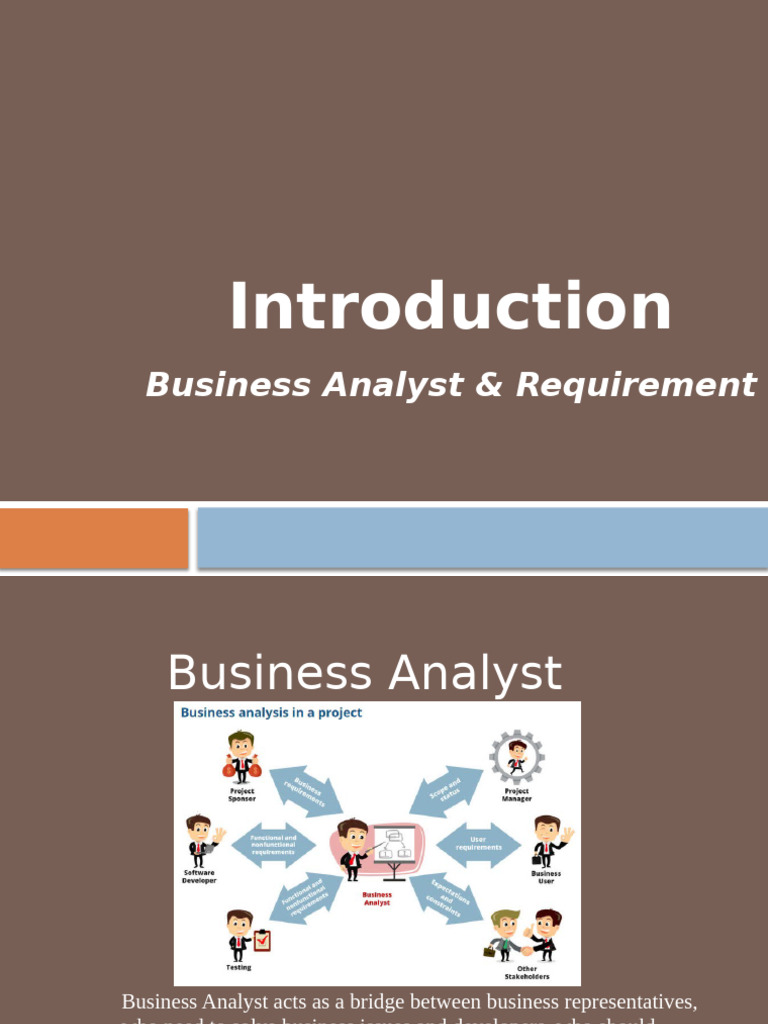 Day 1, BA - Introduction | PDF