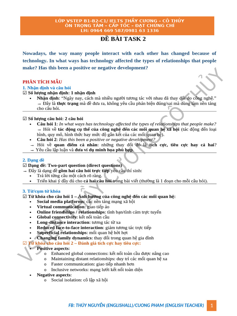 24 Đề Bài Writing Task2 | PDF | Egalitarianism