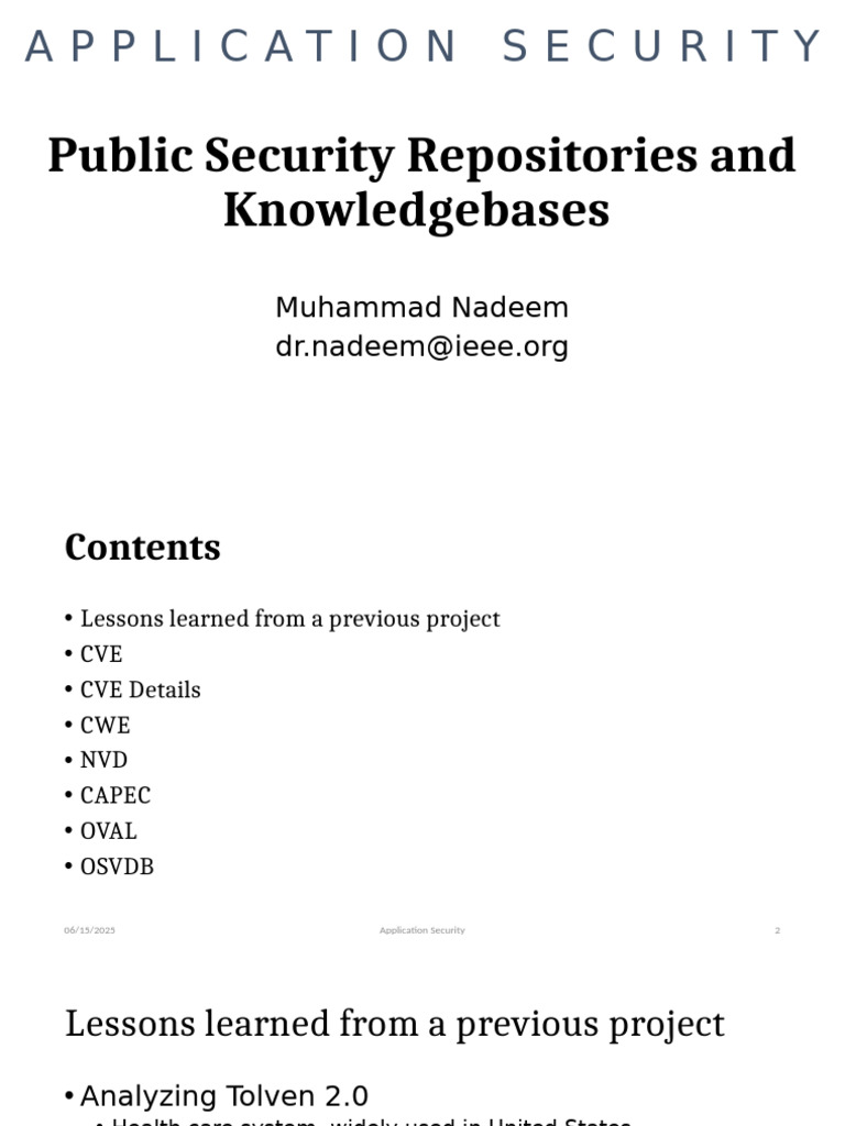 02-Public Security Repositories | PDF | Computing | Information Technology