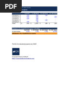 CFI Football Field Chart Template | PDF