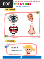 My Body - Grade 1 | PDF