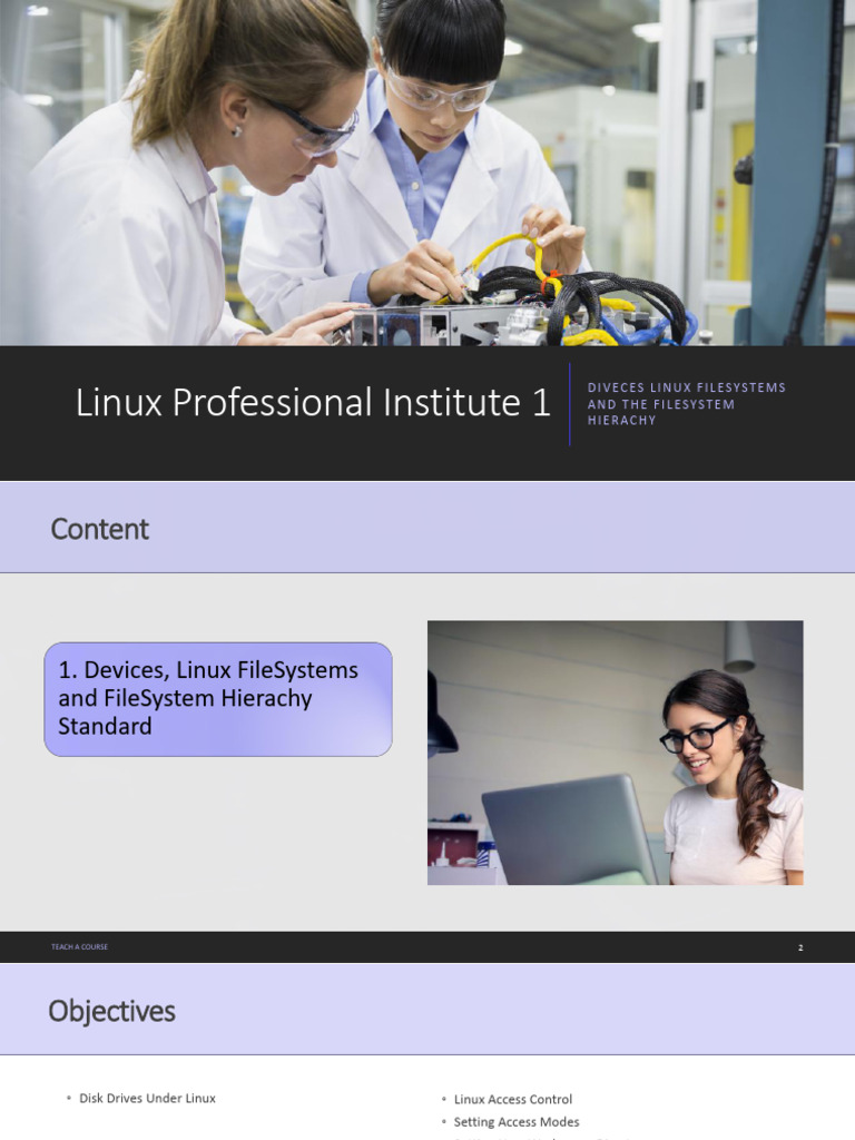 Devices, Linux Filesystems and the Filesystem Hierarchy | PDF | File System | Computer File
