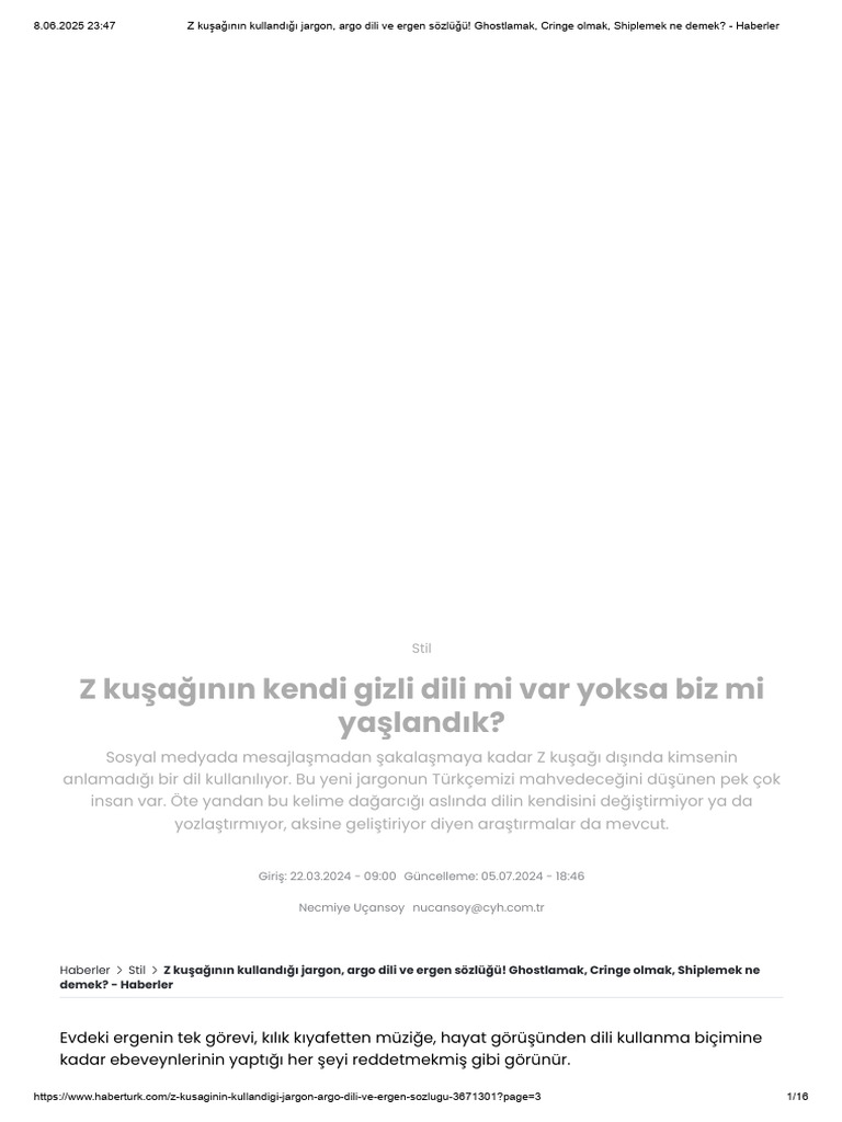 Z Kuşağının Kullandığı Jargon, Argo Dili Ve Ergen Sözlüğü! Ghostlamak, Cringe Olmak, Shiplemek ...