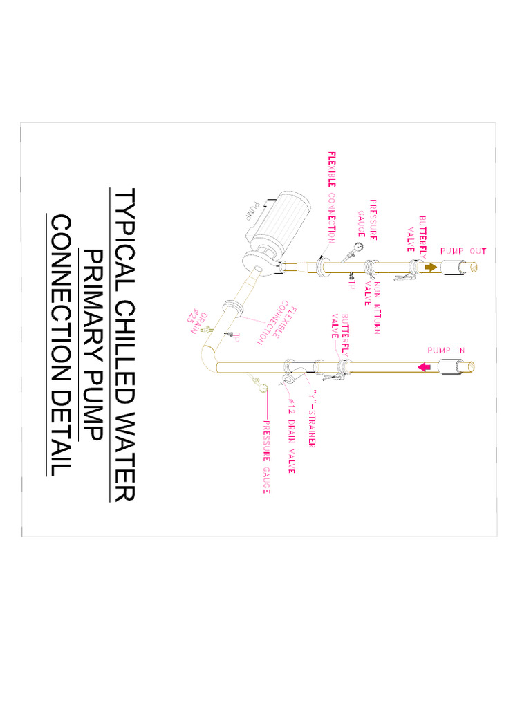 Primary Pump Connection Detials | PDF