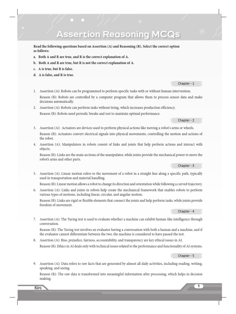 Robotic and AI Book-9 Booklet | PDF | Artificial Intelligence ...