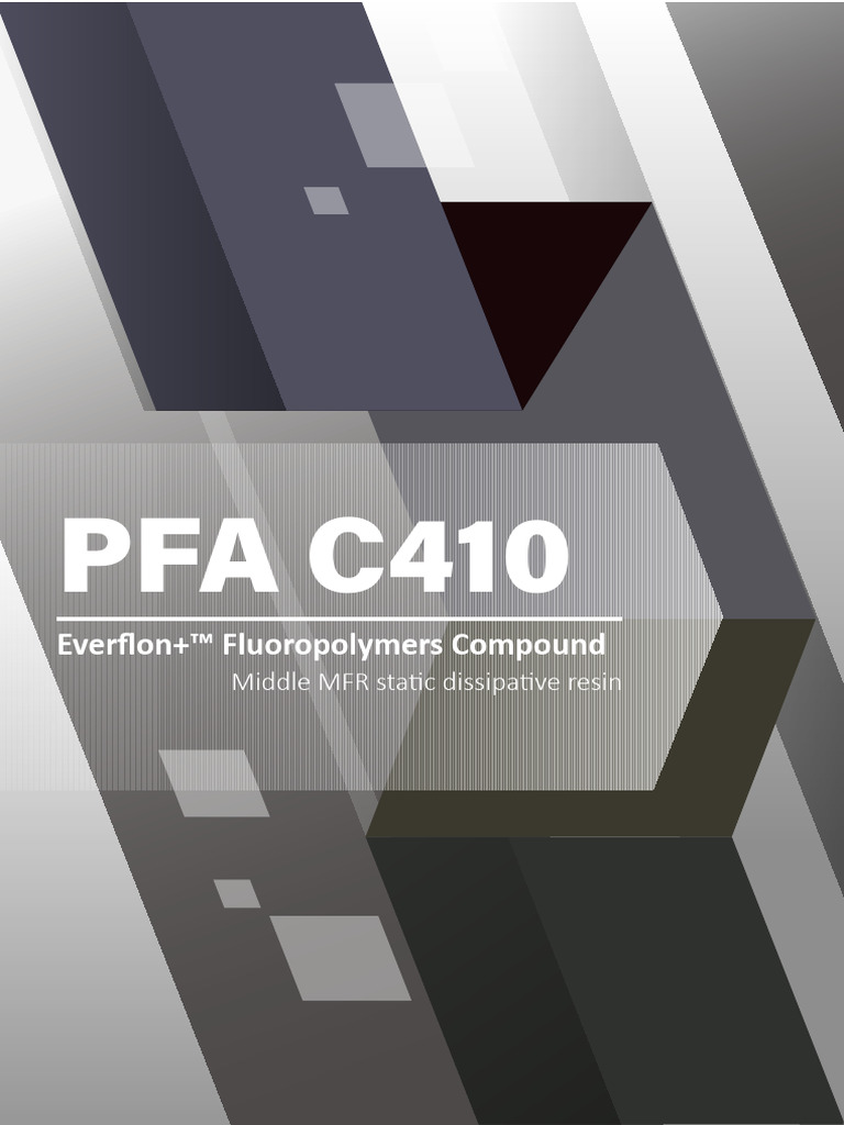 Everflon Conductive PFA C-410 | PDF | Extrusion | Materials