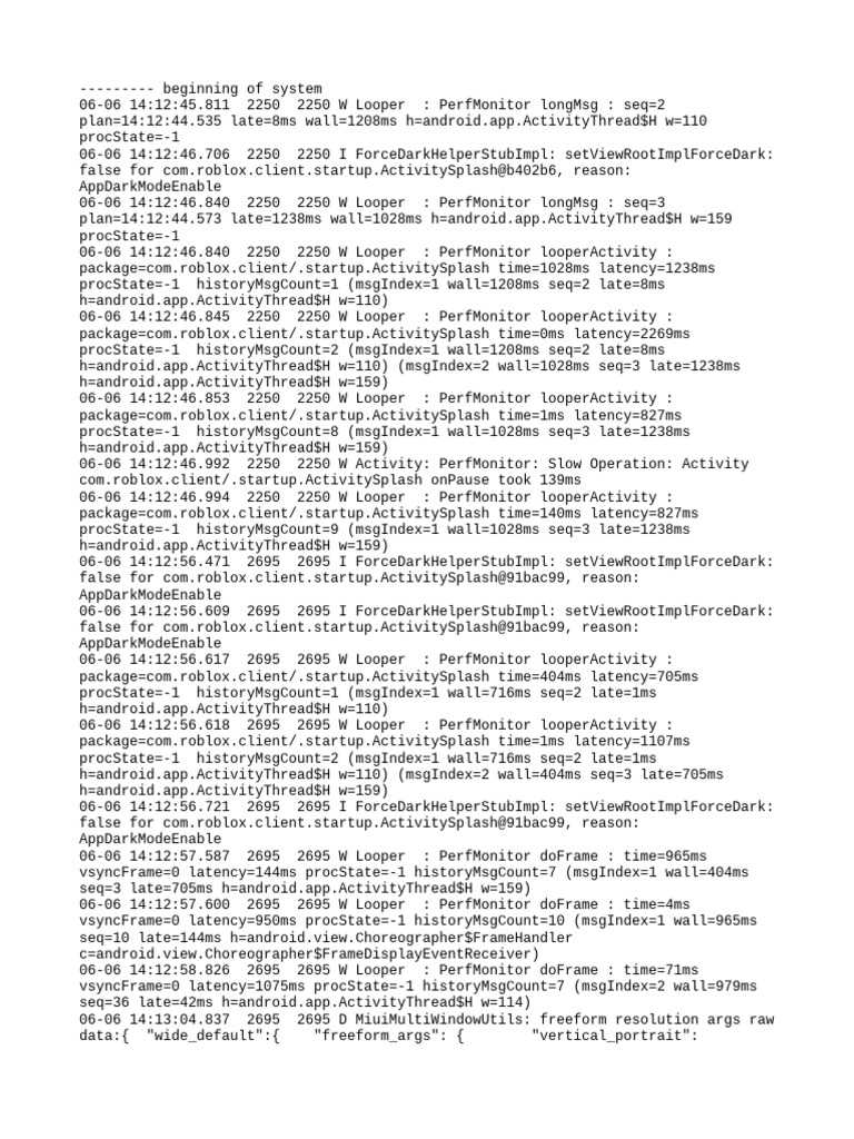 Log Com - Roblox.client 1717669186 | PDF