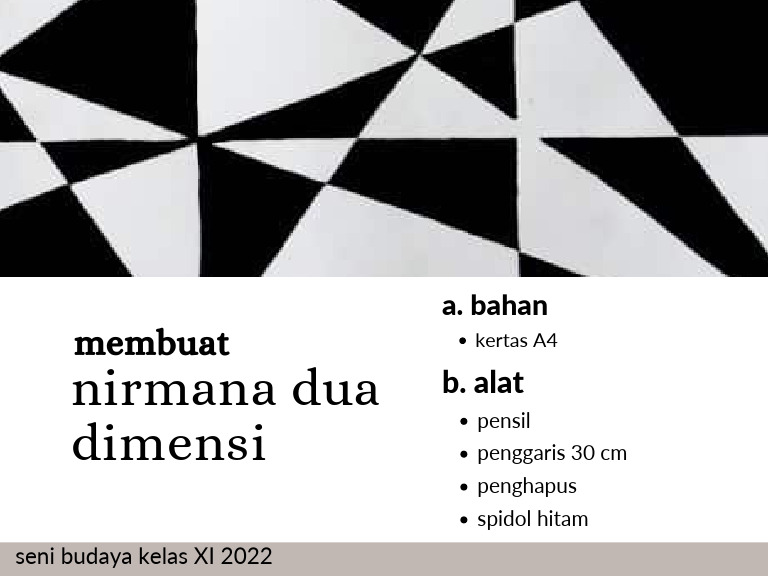 Nirmana Dua Dimensi | PDF