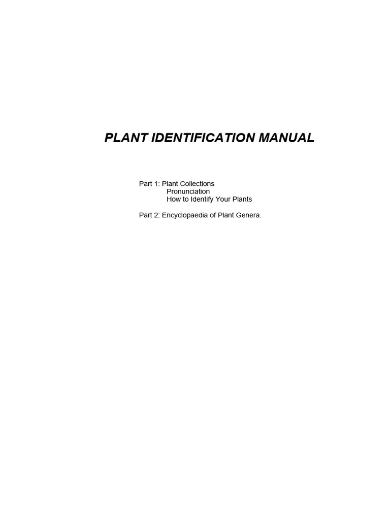 Plant Identification and Pronunciation Guide | PDF | Maple | Plum