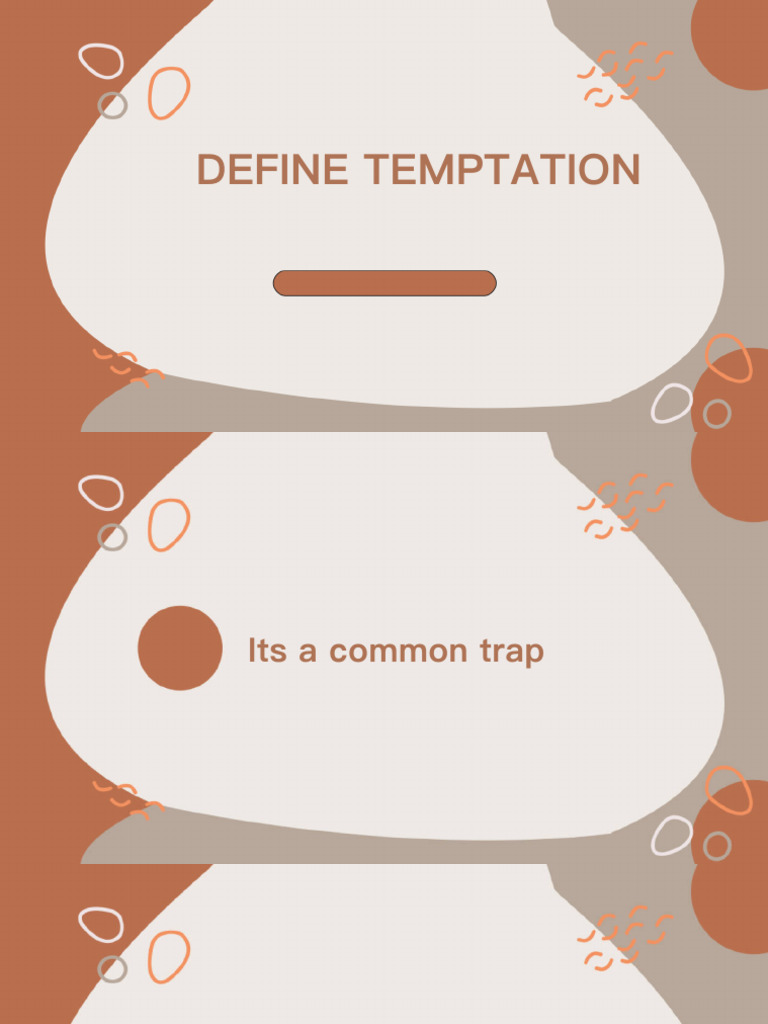 Temptation | PDF