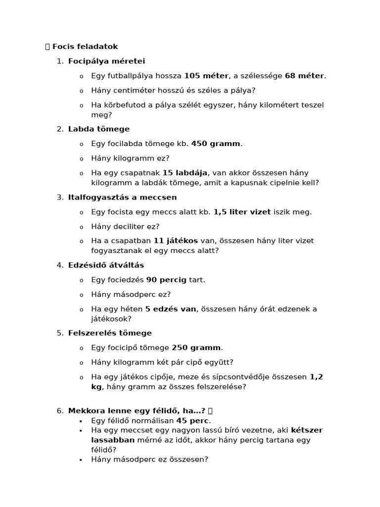 Mert Atvaltas Feladatok | PDF