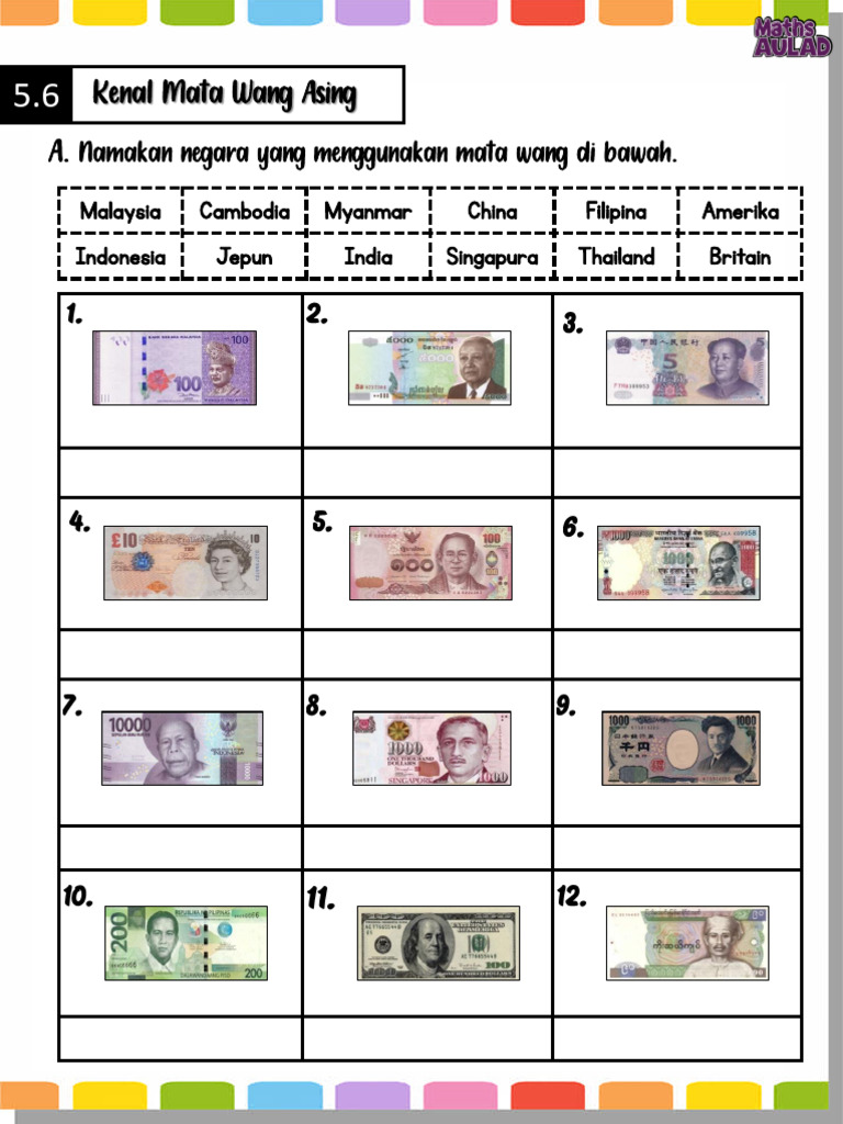 Topik WANG Tahun 456 | PDF