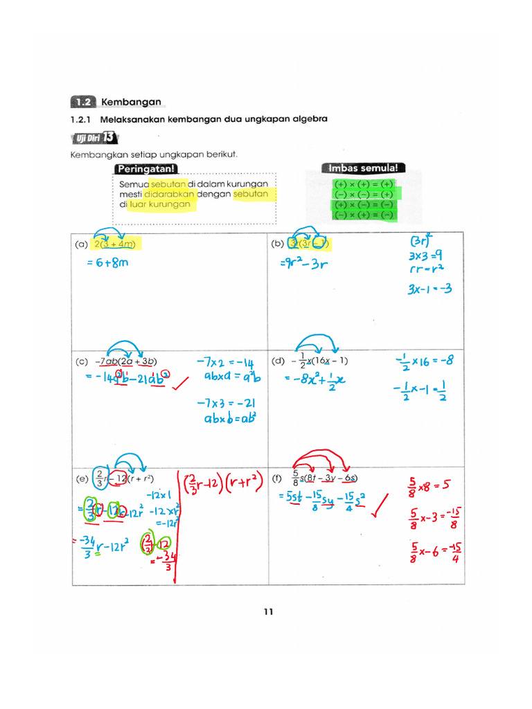 Algebra - Part 2b | PDF