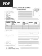 Obc Application Form | PDF