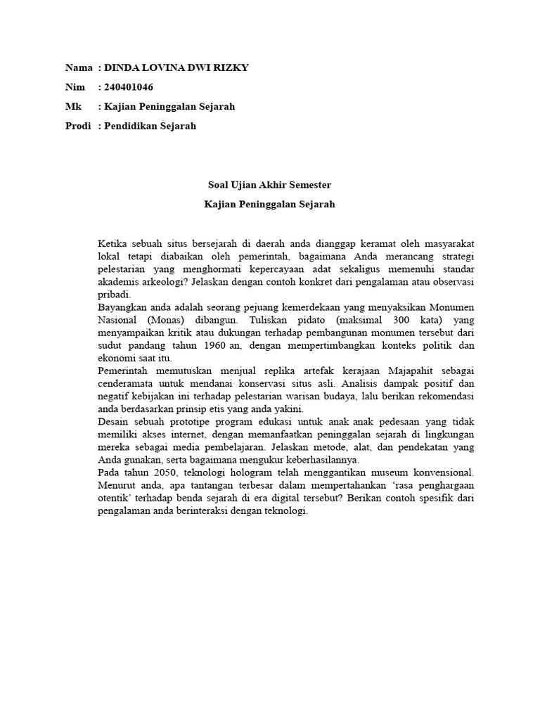 UAS Dinda Lovina D.R | PDF