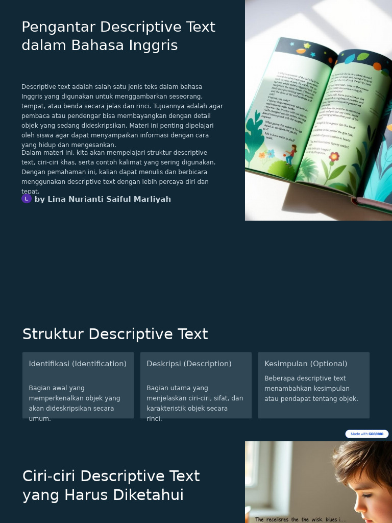 Pengantar-Descriptive-Text-dalam-Bahasa-Inggris | PDF