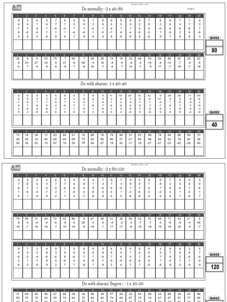 Level 2 Practice Set 2 | PDF