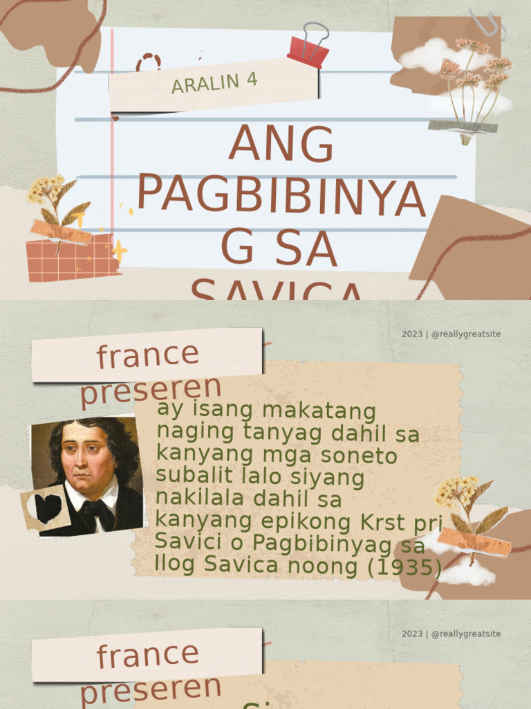 Aralin 4 Pagbibinyag Sa Savica | PDF