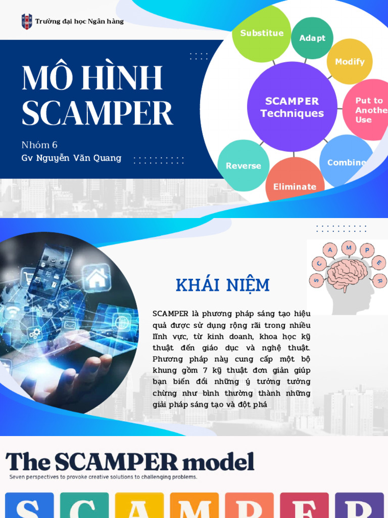 Nhóm 6 - SCAMPER | PDF