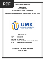 Contoh Jurnal PPG Modul 2 - CASEL | PDF