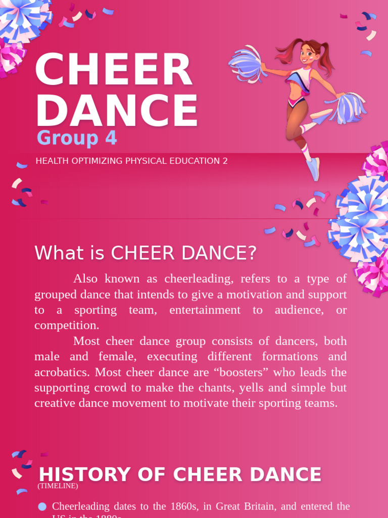 HOPE 2 - Cheer Dance (Group 3) | PDF | Cheerleading | Dances