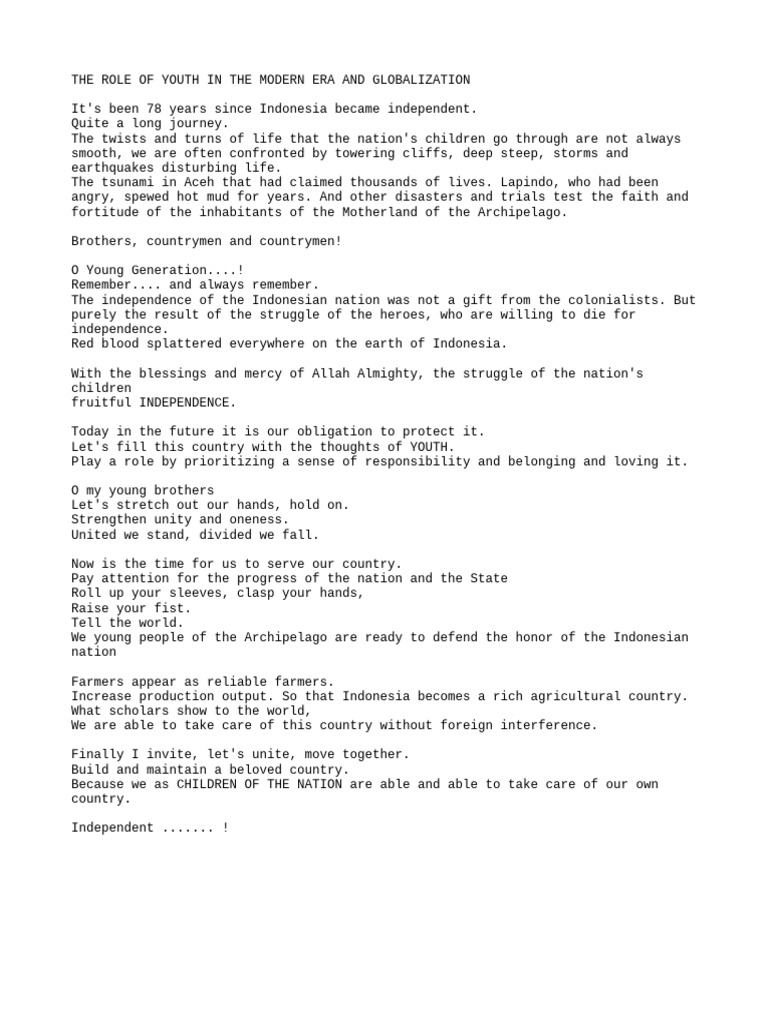 Speech | PDF