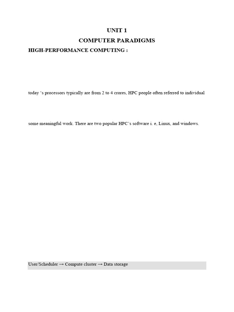 CC NOTES | PDF | Quantum Computing | Computer Cluster