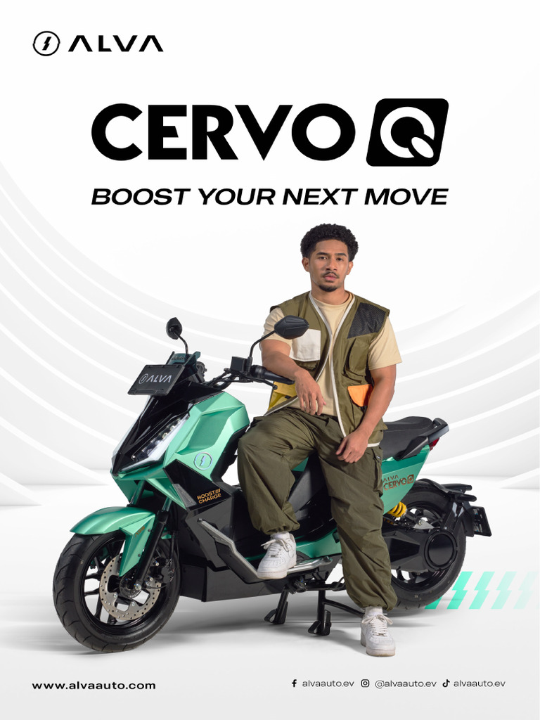 Fa Brochure Alva Cervo Q Fix | PDF | Electric Vehicle | Green Vehicles