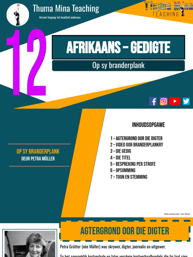 Op Sy Branderplank - LMT | PDF