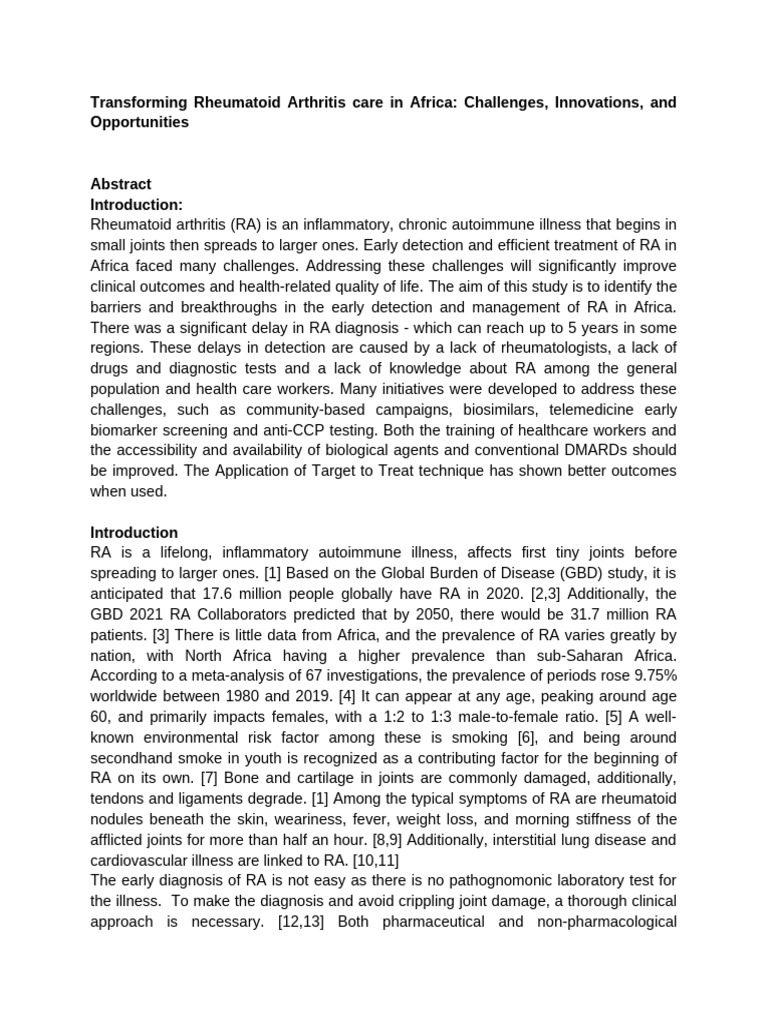 Ajr Review Assignment 31 Article+Text 180 2 | PDF | Rheumatology | Medical Diagnosis