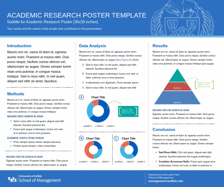 Academic Research Poster Template | PDF