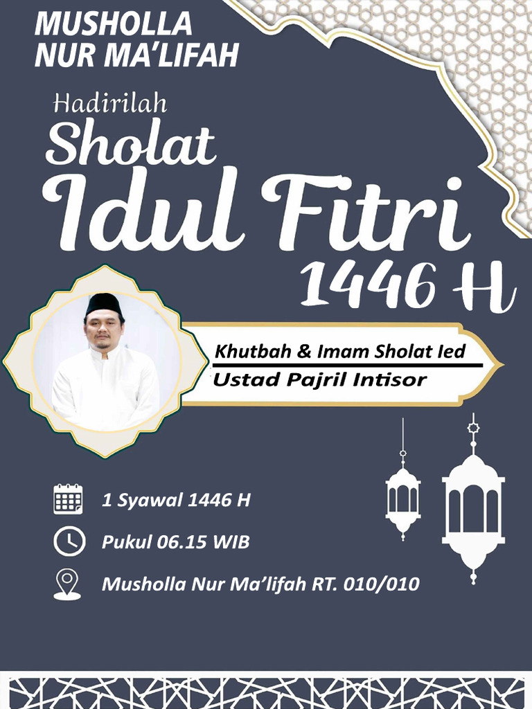 Pamplet Sholat Ied | PDF