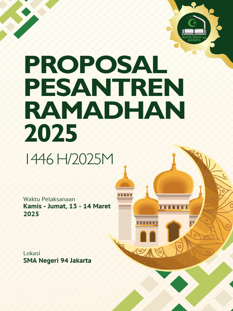Pesantren Ramadhan SMA 94 Jakarta 2025 | PDF