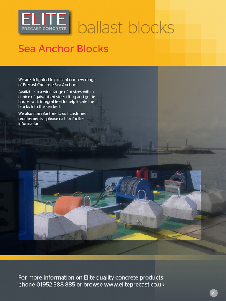 Sea Anchor Blocks | PDF