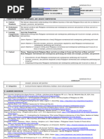 DLL Matatag - Music&arts 5 q1 w1 | PDF | Learning | Teachers