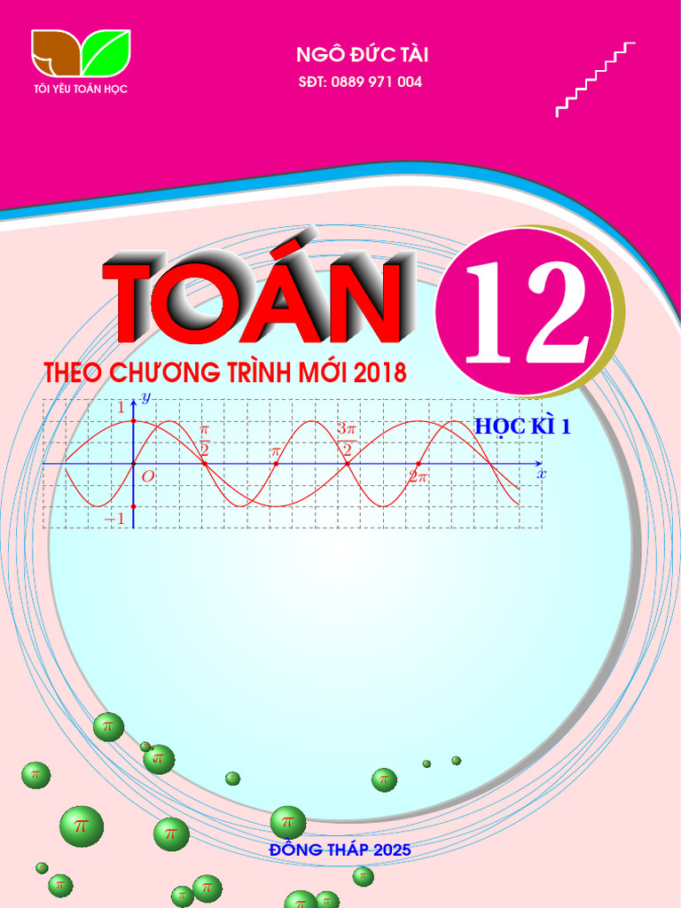 Chuyen de Toan 12 Hoc Ki 1 Theo Chuong Trinh Moi Ngo Duc Tai | PDF