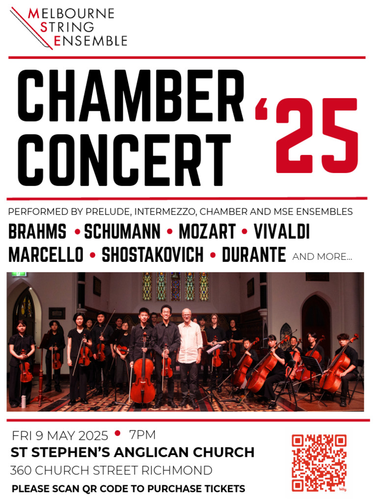 Chamber Concert 2025 at St Stephen's | PDF