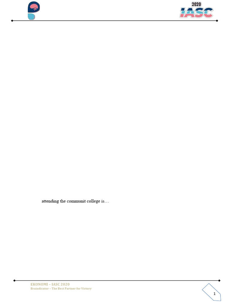 Pembahasan Soal Iasc 2020 | PDF