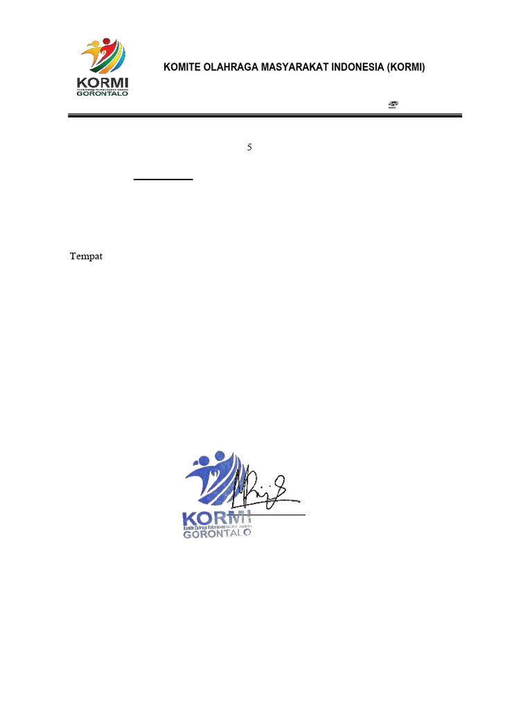 Rekomendasi KORMI untuk Event ASTA 2025 | PDF