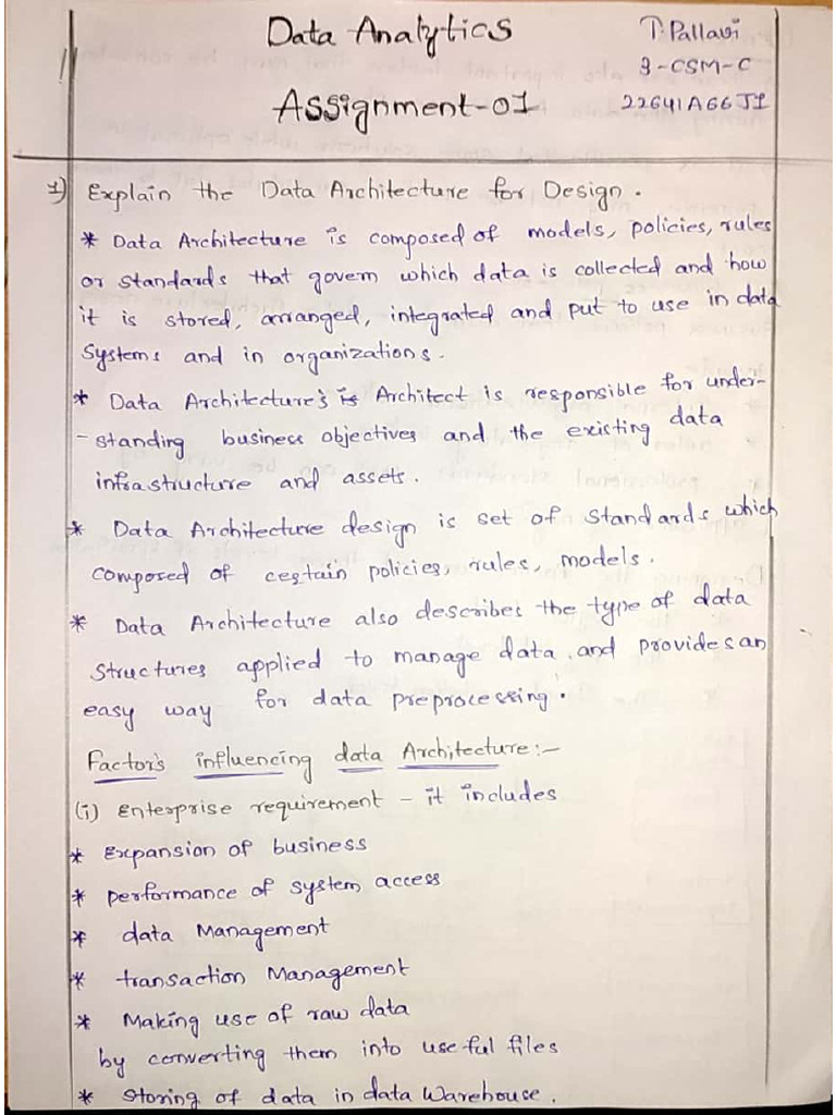 Da Assignment 1 | PDF