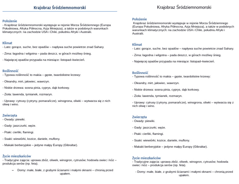 Broszura Krajobraz Srodziemnomorski Do Druku | PDF