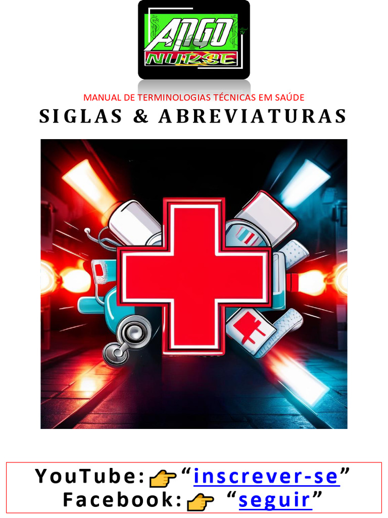Siglas e Abreviaturas em Saúde | PDF | Doenças e distúrbios | Medicina ...