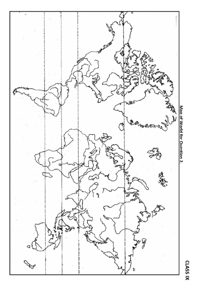 World Map Class 9 Icse | PDF