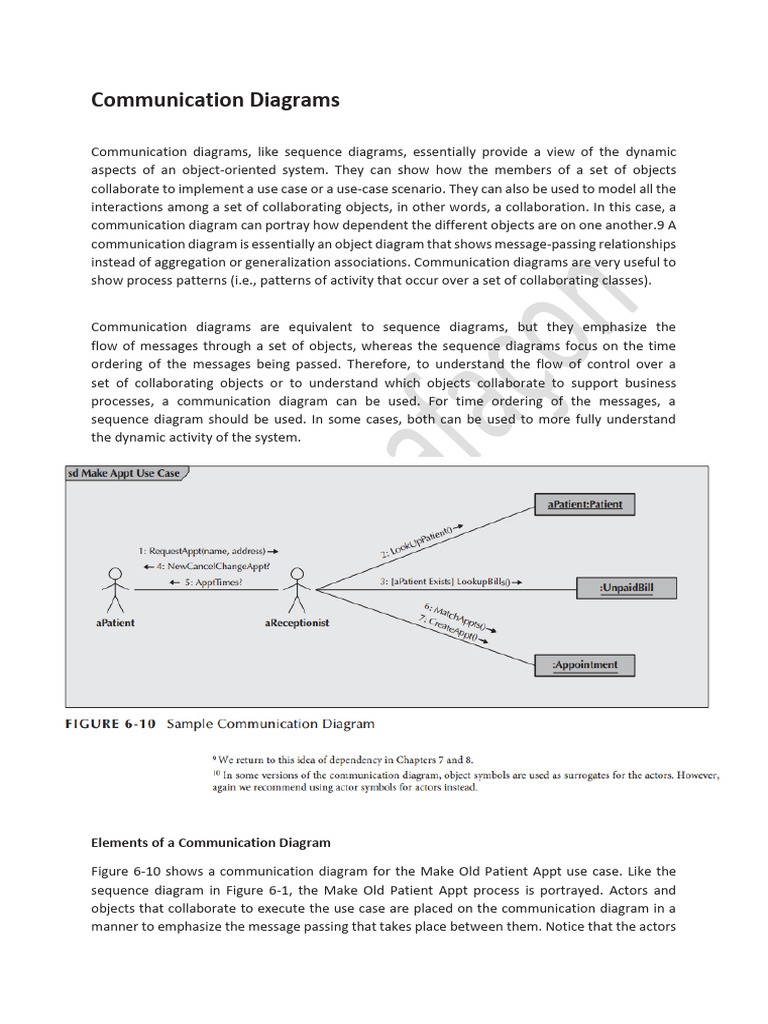 Munication Diagrams Complete | PDF | Use Case | Communication