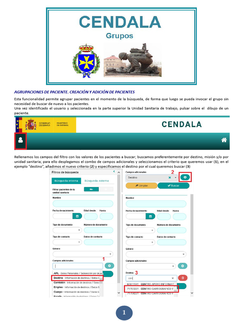 Cendala Guía Grupos v0200 | PDF | Informática