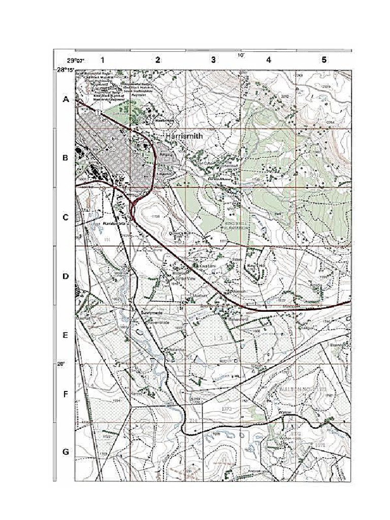 Ortho and Topo Map Test | PDF