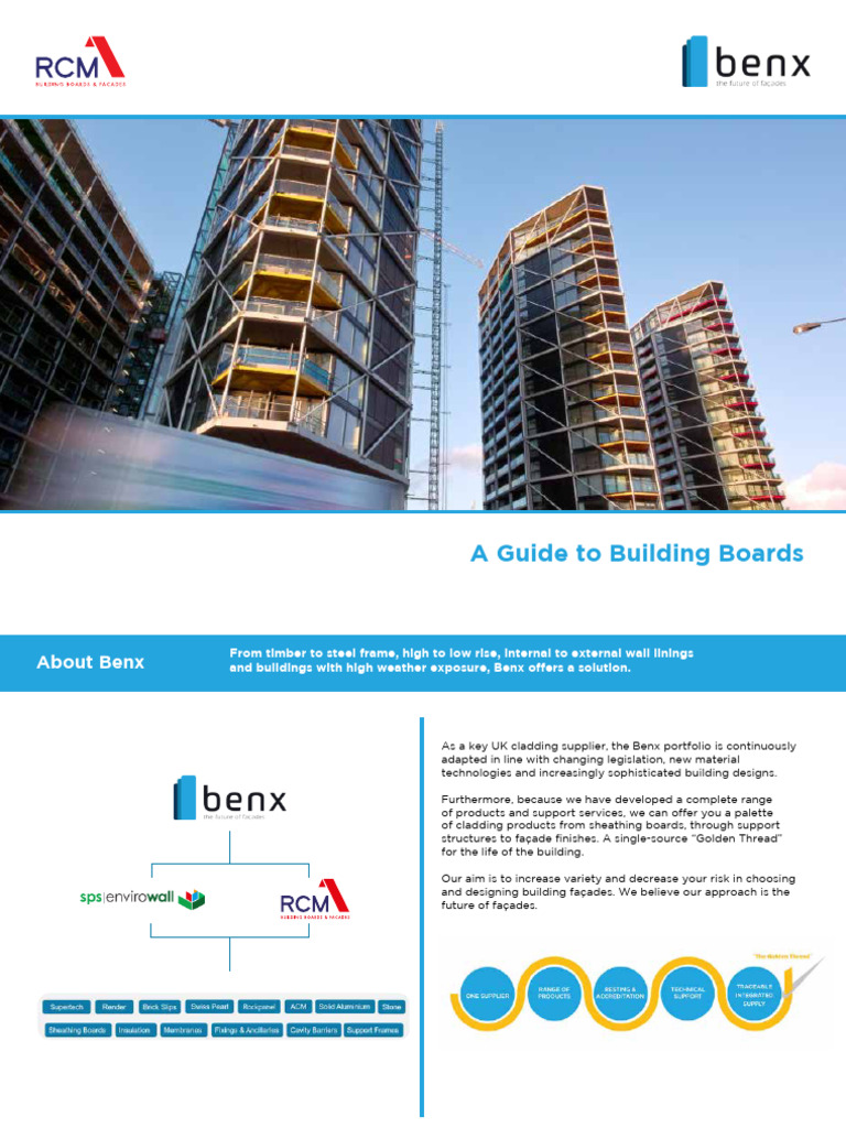 Building Boards Brochure 3114 G1 LR | PDF | Wall | Building Materials