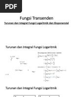 Sifat dan Grafik Logaritma Natural | PDF