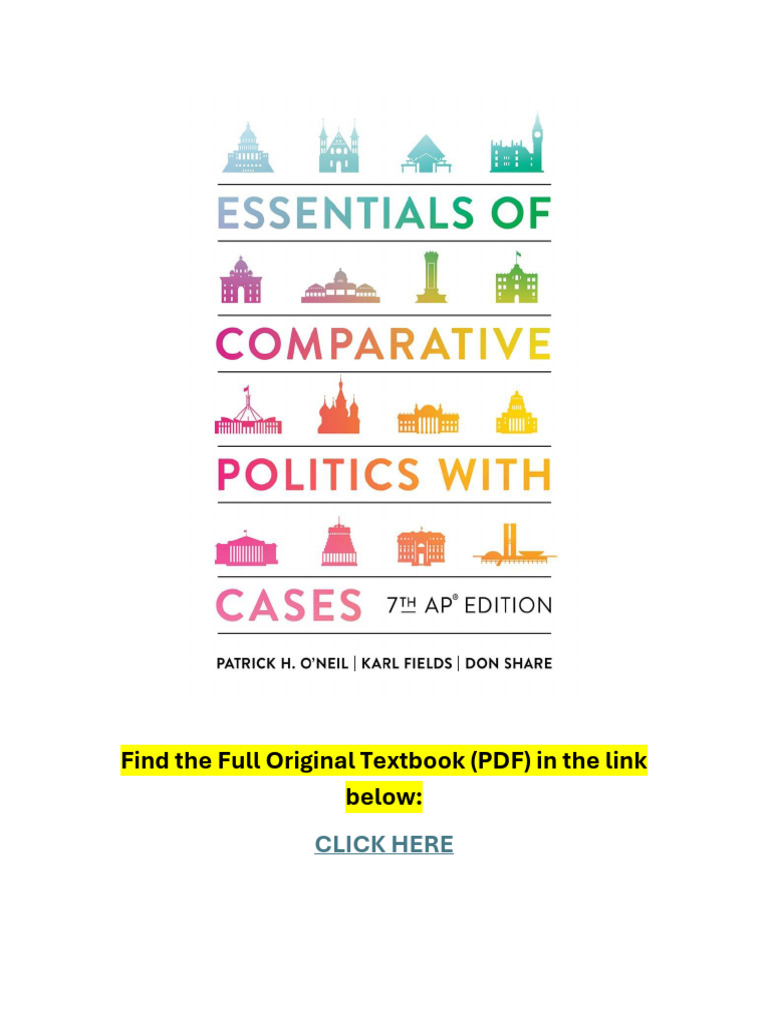 Essentials of Comparative Politics 7th Ed. | PDF | Methodology ...