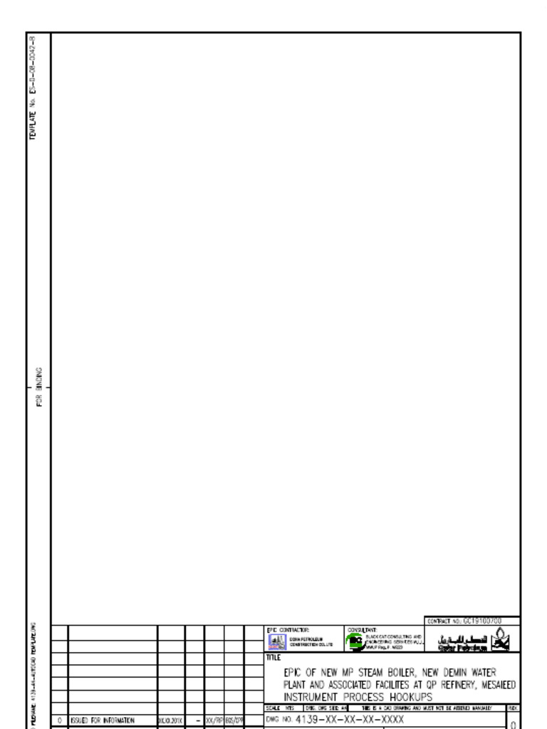 4139 A4 Autocad Template | PDF